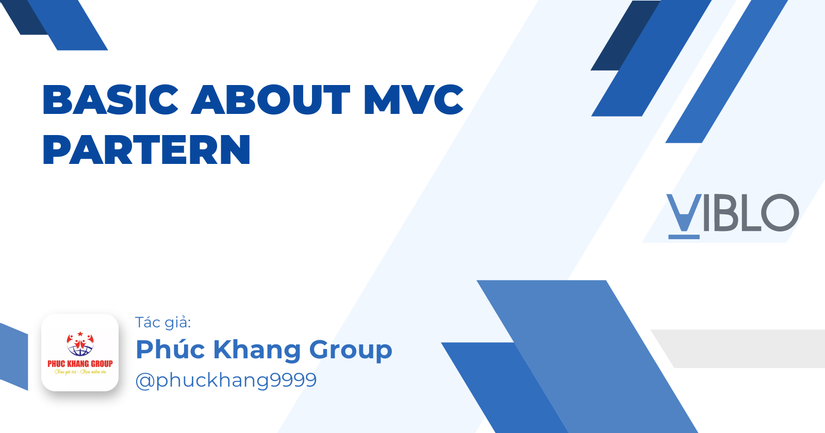 Basic about MVC partern - Viblo