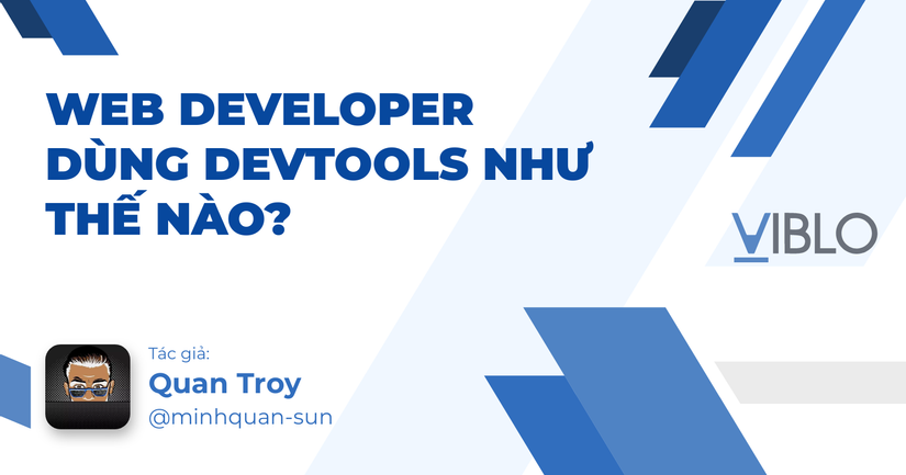 Dùng DevTools như một web developer