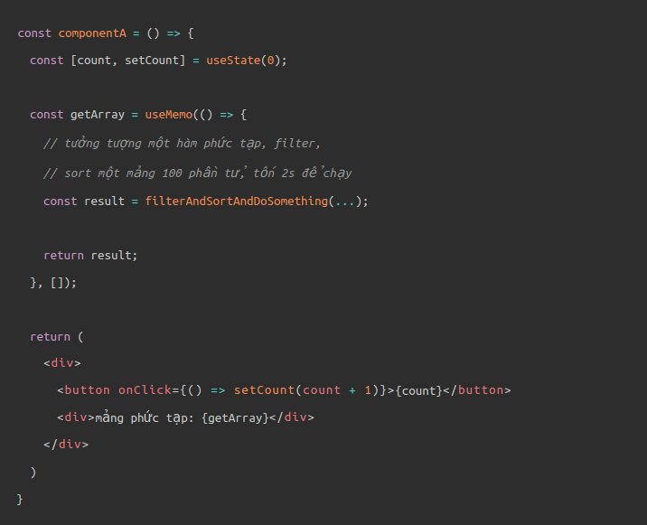Tìm hiểu về React.memo(), useMemo() và useCallback()