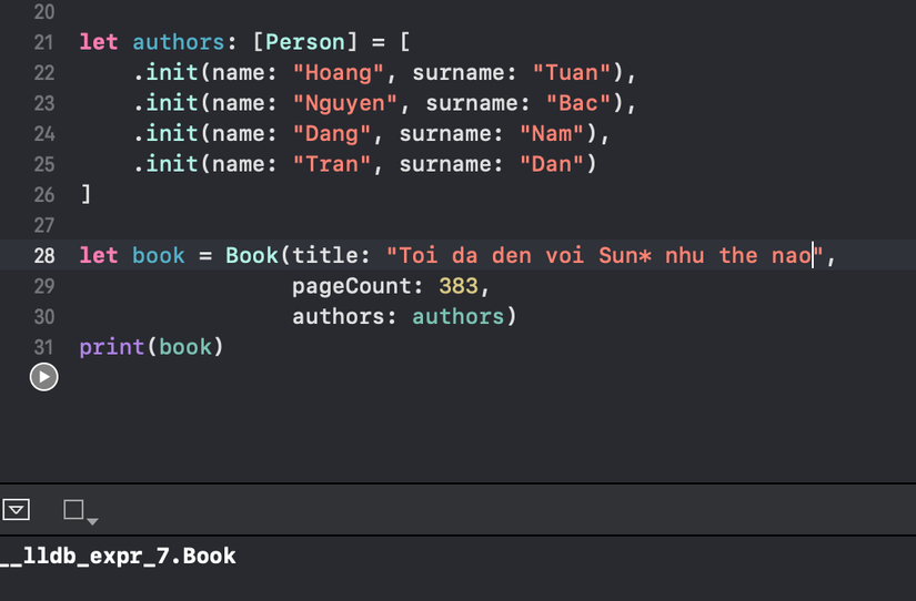 CustomStringConvertible trong Swift
