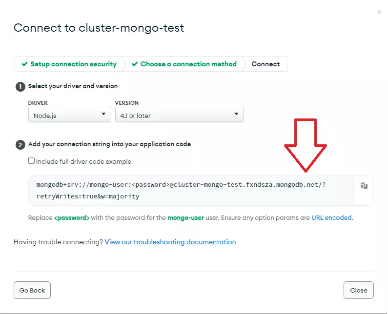 Kết nối mongoDB Atlas trong nodeJS