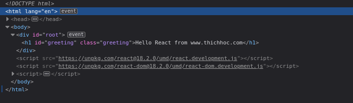 Thích học ReactJS - Pure React - Viblo