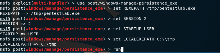 Giới thiệu về kiểm thử xâm nhập (phần 6): Persistence
