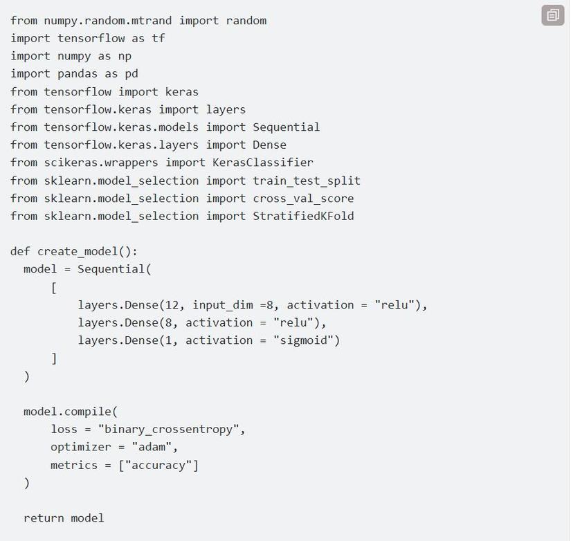 Sử dụng Mô hình học sâu Keras với Scikit-Learn