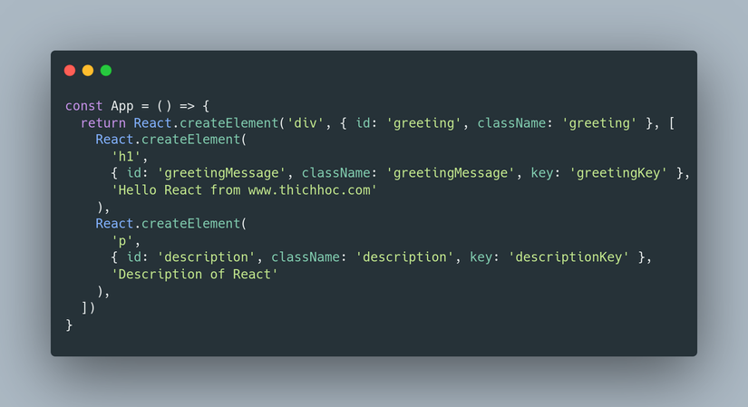 Thích học ReactJS - Pure React - Viblo