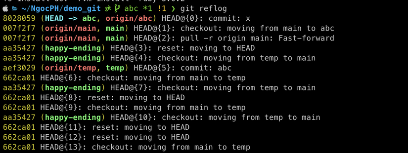 Git Reflog Phao Cứu Sinh Những Lỗi Lầm Trên Git Viblo 