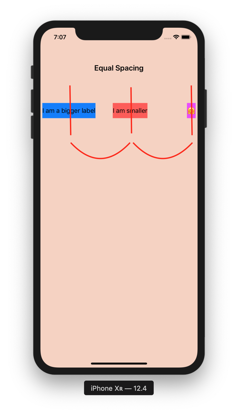 UIStackView Distribution Types