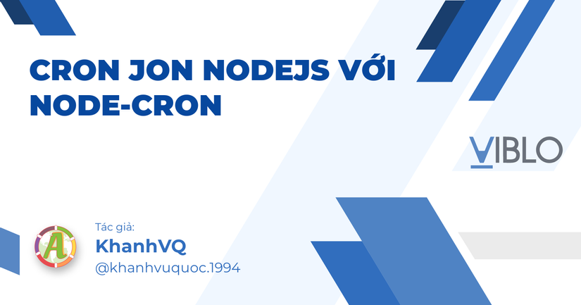 Cron jon NodeJS với node-cron
