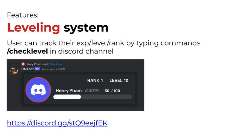 Discord DAO | Devpost