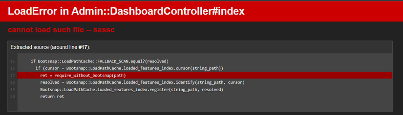 Lỗi sass khi sử dụng gem ActiveAdmin với rails 7 trên window 11 - Viblo