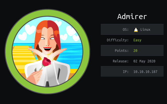 [HTB Write-up] Admirer – kgcg