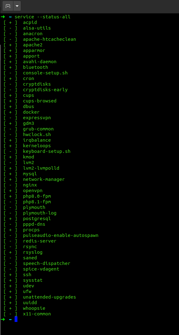 Start, Stop & Restart Services trên Linux