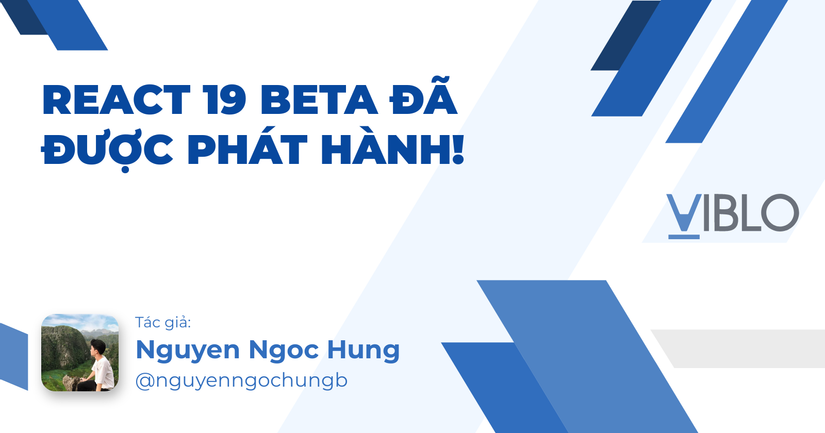 React 19 Beta đã được phát hành! - Viblo