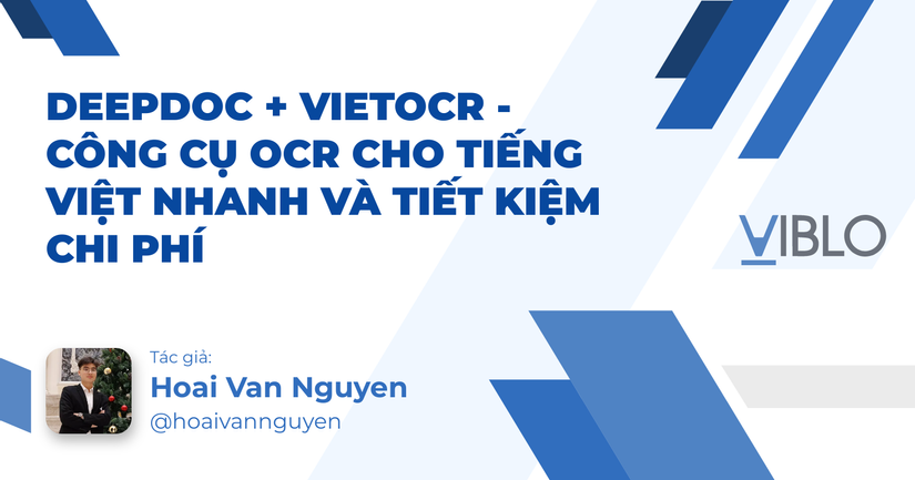 [DeepDoc + VietOCR] - Công cụ OCR cho tiếng Việt