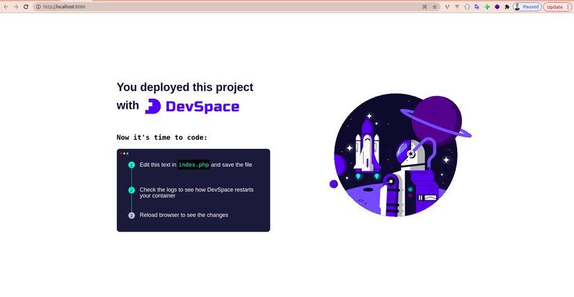 Bạn đã sử dụng DevSpace để triển khai ứng dụng Kubernetes dưới môi ...