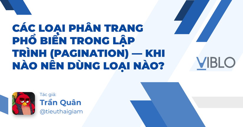 Các Loại Phân Trang Phổ Biến Trong Lập Trình (Pagination) - Viblo