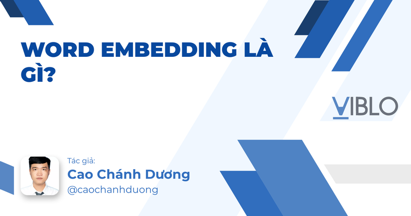 Word Embedding là gì?