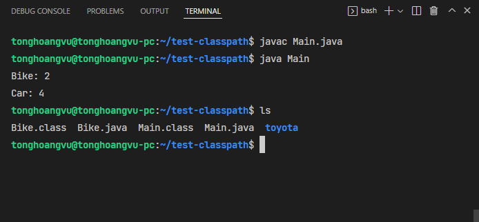 Classpath V Bi n D ch Java T Command Line Viblo