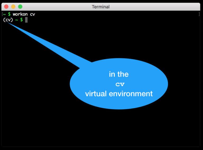 Hướng dẫn cài đặt OpenCV 4 lên MacOS (Phần 2).