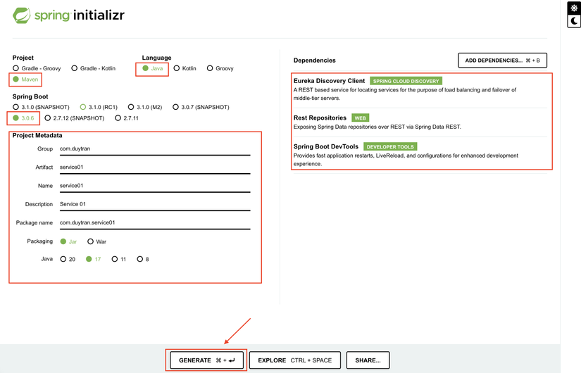 Microservices với Spring Boot và Spring Cloud (Phần 2) - Cấu hình dự án ...