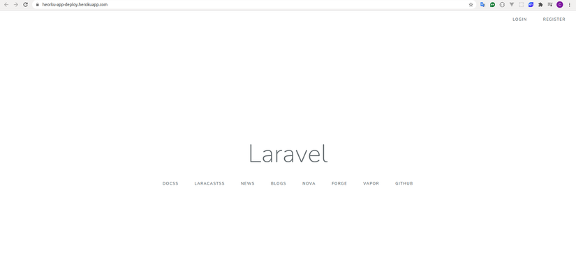 Deploy project Laravel lên Heroku