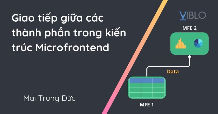Giao tiếp giữa các thành phần trong kiến trúc Microfrontend - Viblo