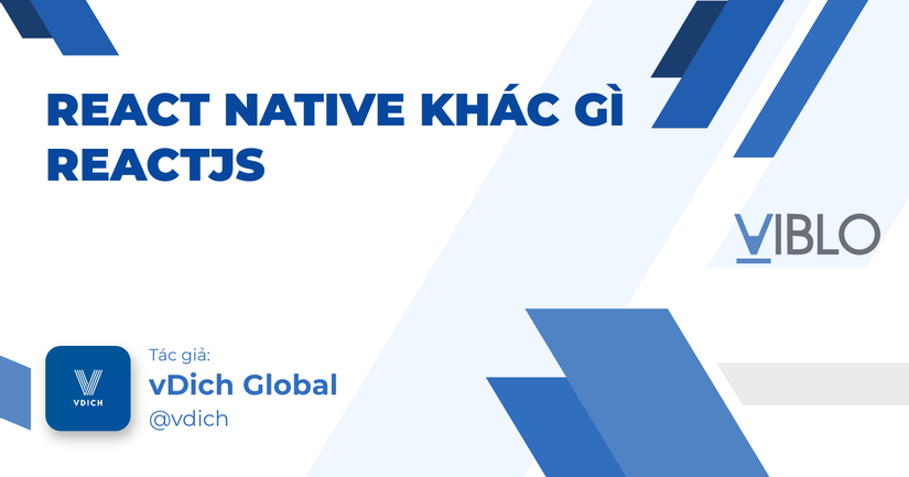 React Native khác gì ReactJS
