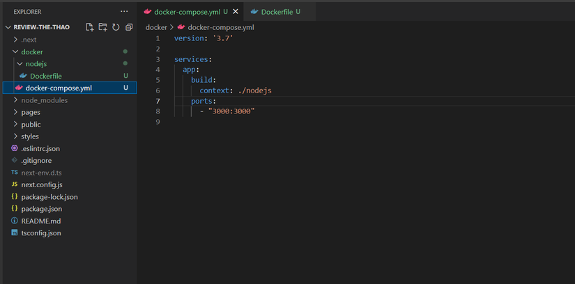 Hỏi Về Dockerfile Docker Compose Yml Viblo
