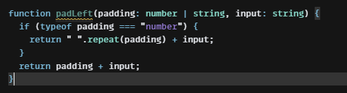 Narrowing TypeScript