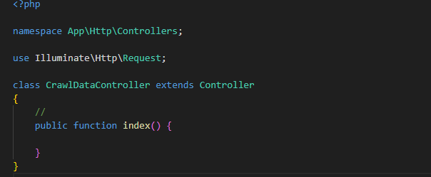Hướng dẫn crawl data từ 1 trang web khác sử dụng Laravel