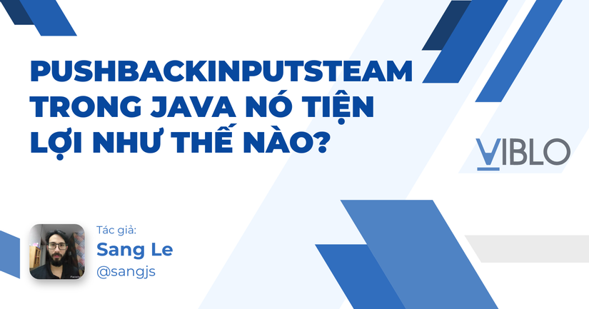 PushbackInputSteam trong Java nó tiện lợi như thế nào?