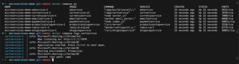Dockerize project demo microservices của Google - Viblo