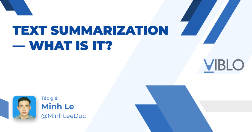 Text Summarization — What is it?