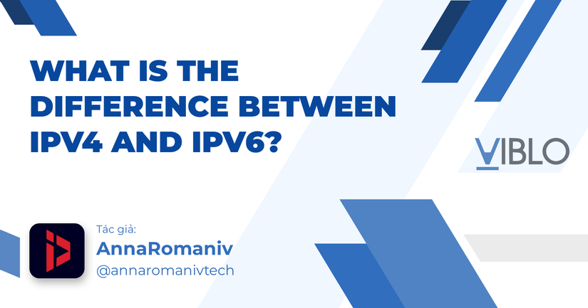 What is the difference between IPv4 and IPv6?