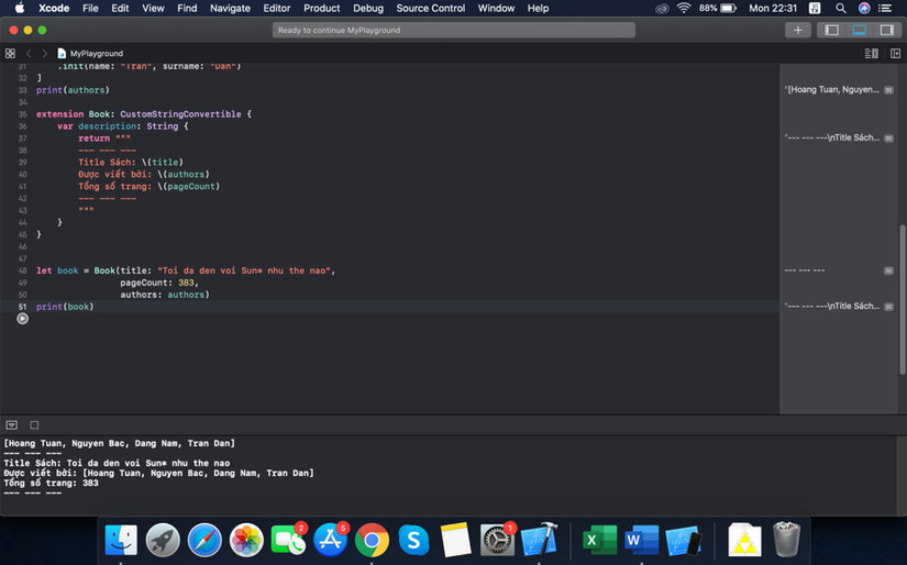 CustomStringConvertible trong Swift