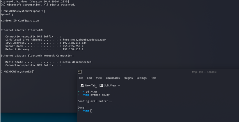 Khai thác Buffer overflow Sync Breeze Enterprise