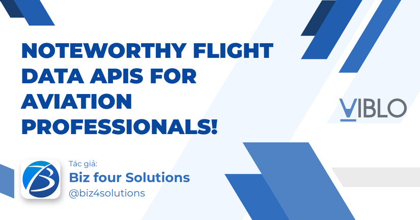Noteworthy Flight Data APIs For Aviation Professionals‍!