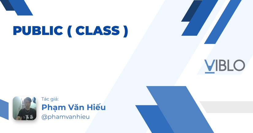 Public ( class )