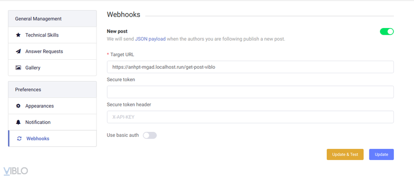 Xây dựng 1 vài ứng dụng hay ho với Viblo webhook (Phần 1)