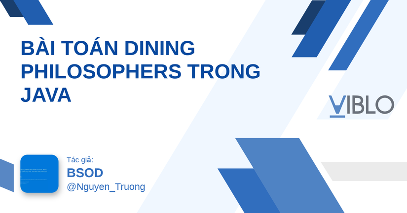 Bài toán Dining Philosophers trong java