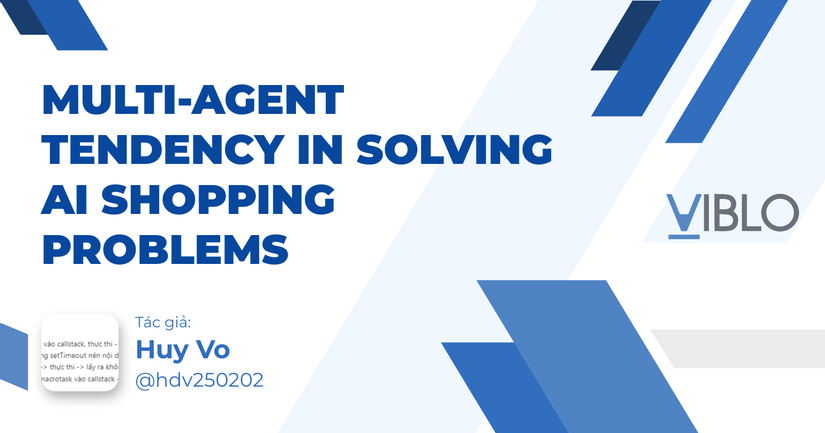 Multi-agent tendency in solving AI shopping problems