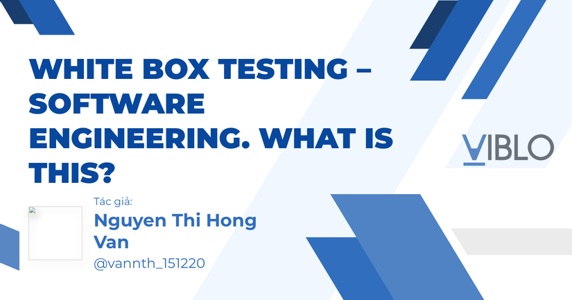 White box Testing – Software Engineering. What is this?