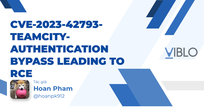 CVE-2023-42793-TeamCity-Authentication bypass leading to RCE