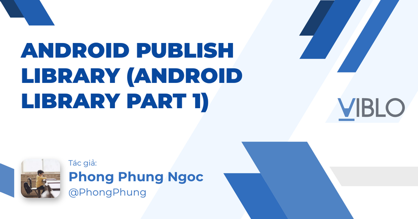 Android Publish Library (Android Library Part 1)