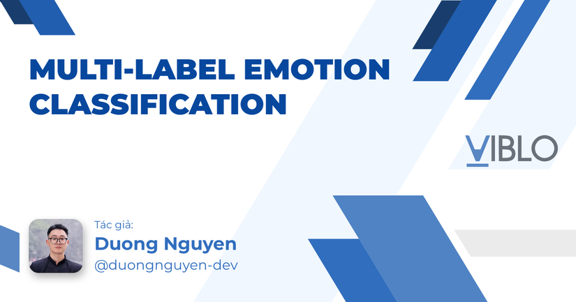Multi-label emotion classification - Viblo