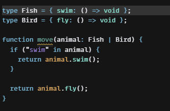 Narrowing TypeScript