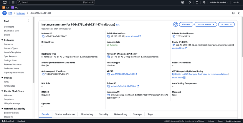 Hướng Dẫn Deploy ứng Dụng Ruby On Rails Lên Aws Ec2