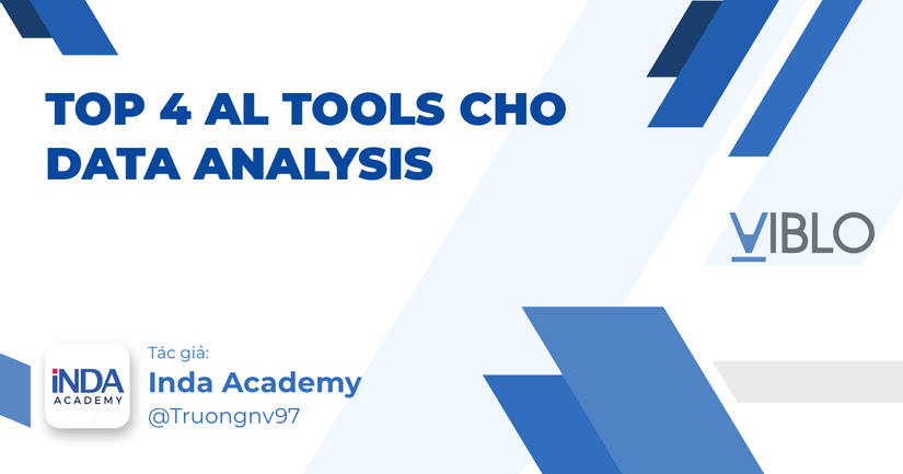 Top 4 Al Tools cho Data Analysis