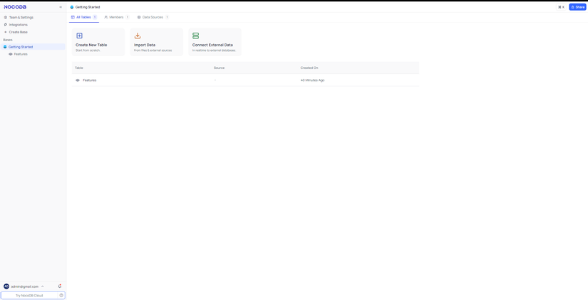 Giới thiệu về NocoDB
