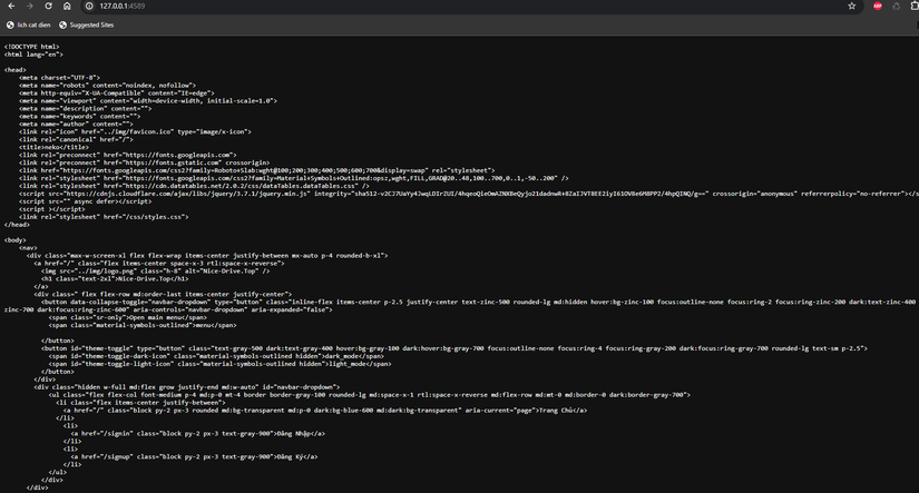 lỗi render nodejs - Viblo